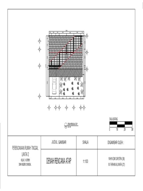 Denah Rencana Atap Lt2 Pdf