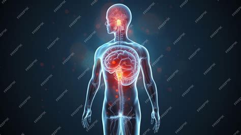 Premium Vector A Human Body Health Visualization