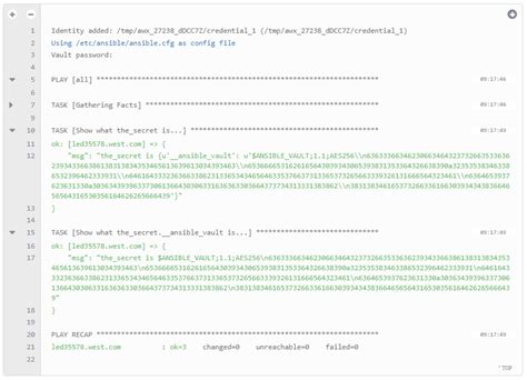 Permit Vaulted Passwords In Extra Variables Through GUI And API Issue Ansible Awx