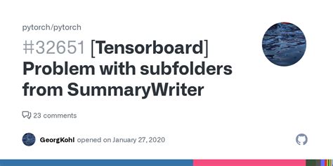 [tensorboard] problem with subfolders from summarywriter · issue 32651