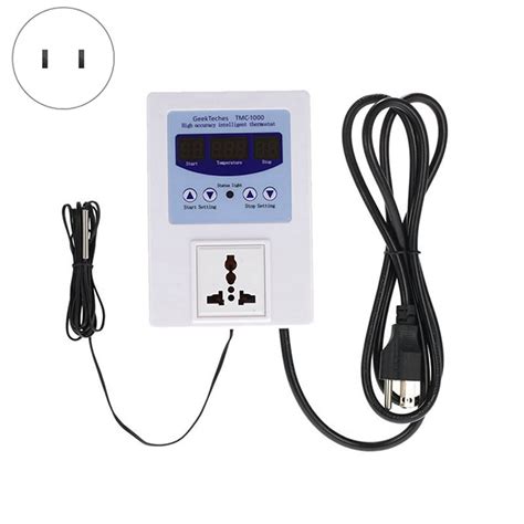 1000 Digital Temperature Controller Intelligent High Accuracy Heating Cooling Sensor Temp