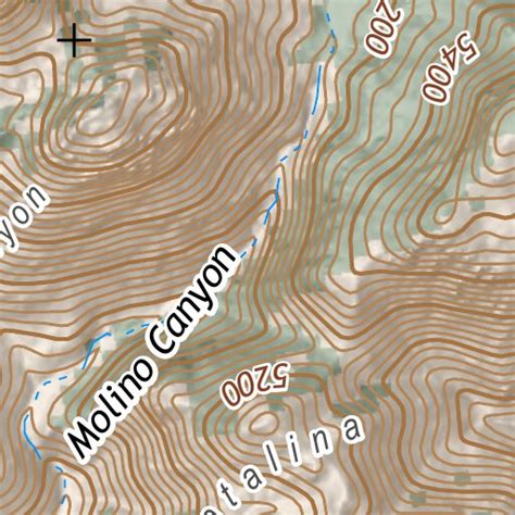 Anst Topo Map 10 3 Redington Pass 3 By Arizona Trail Association