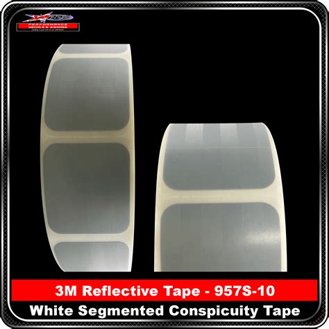 3m Reflective Tape 957s 10 White Segmented Conspicuity Tape