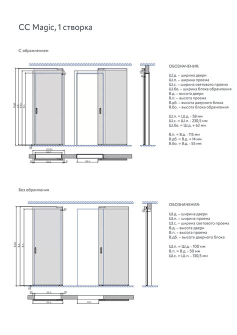 Скрытые откатные двери Раздвижная система Magic от Фабрики Sofia