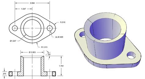 Autocad 3d Четири упражнения със солиди Аула урок