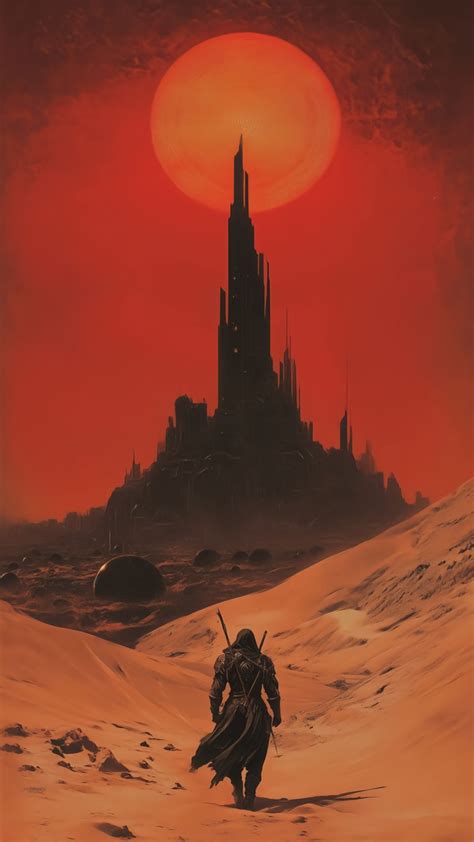 Dark Fantasy Dune Fantasy Art Dark Sun Art Arrakis Artwork