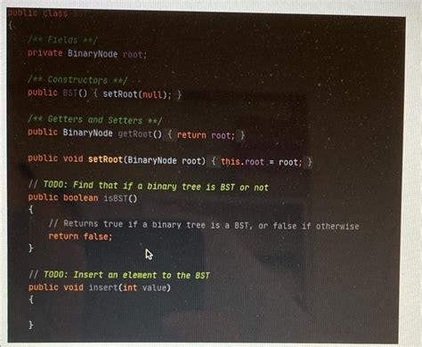 solved lab 2 binary search trees download binarynode java
