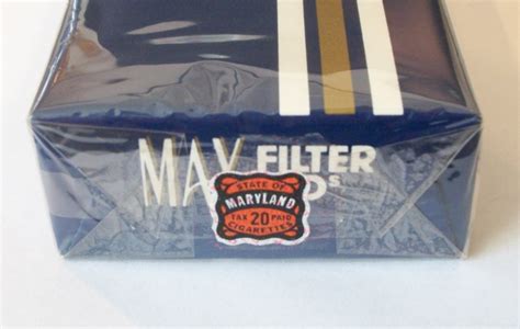 Max Filter 120s By Kent Vintage American Cigarette Pack Cigarette Collector