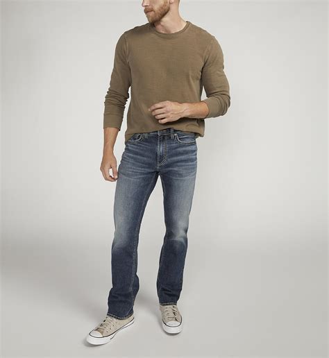 Buy Grayson Classic Fit Straight Leg Jeans For Cad 11200 Silver