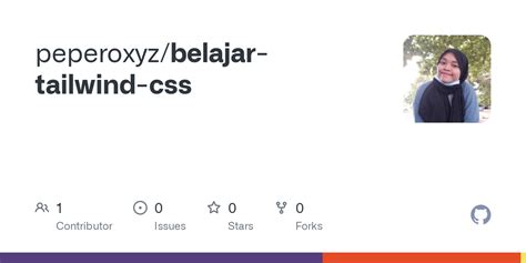 github peperoxyz belajar tailwind css