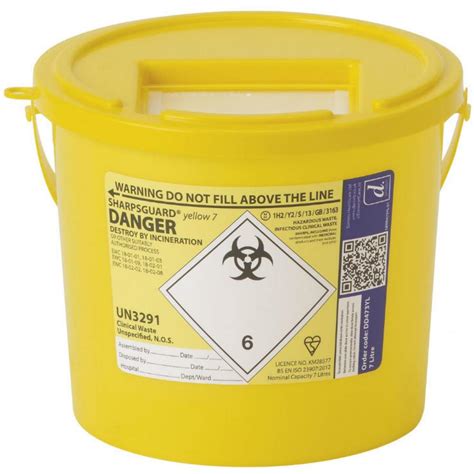 Sharps Container Colour Code At Janis Toone Blog