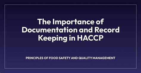 Principles Of Food Safety And Quality Management • Food Safety Institute