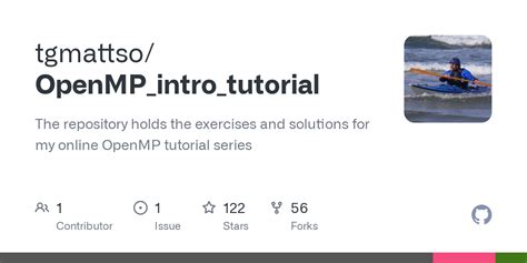 Github Tgmattsoopenmpintrotutorial The Repository Holds The
