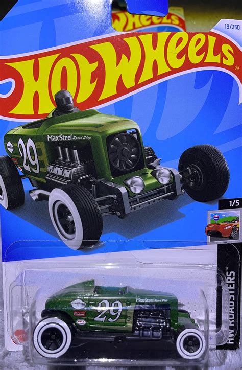 Vintage 1930s Roadster Race Car Max Steel Edition Hot Wheels Toy Car
