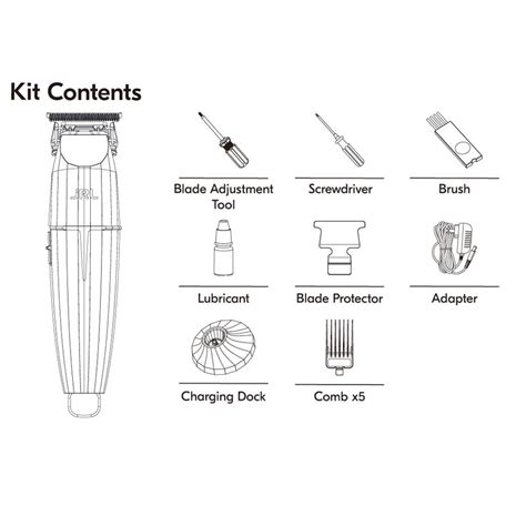 Jrl Onyx Professional Trimmer Barbertools Gr