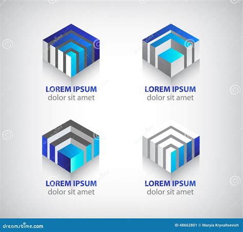 Geometric Cube Pattern Vector Illustration 16384514