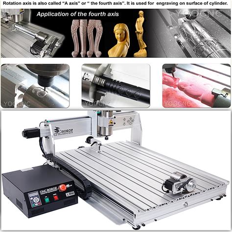 Yoocnc 8060z Cnc Engraving Machine 2200w For Pvc Abs Pcb Wood Aluminum Work Desktop Cnc Router