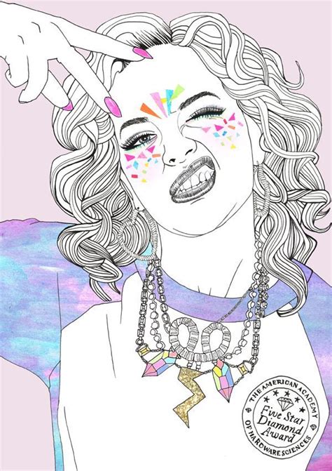 Rita Ora Illustration
