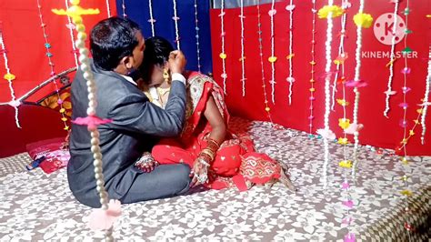 Real Village Wedding Night Indian Newly Married Brides First Ever