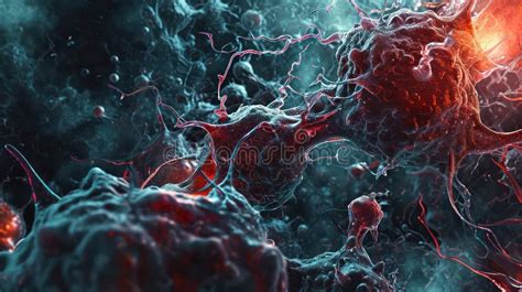 Abnormal Cellular Growth Relentless And Unyielding Manifests As A