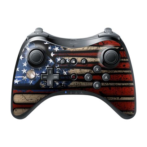 Old Glory Wii U Pro Controller Skin Istyles