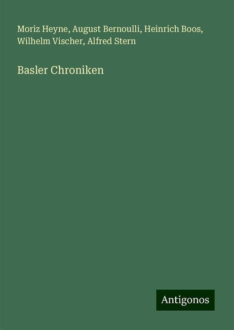 Heyne M Basler Chroniken Moriz Heyne Buch Jpc De