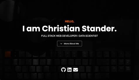 Christian Stander On Linkedin I Got My Portfolio To The Point Where I