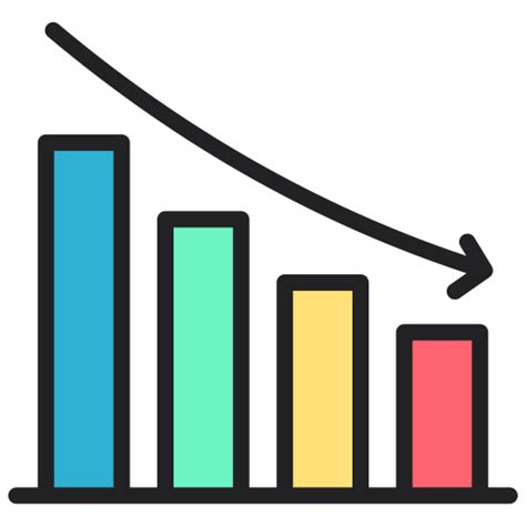 Down Graphic Generic Color Lineal Color Icon
