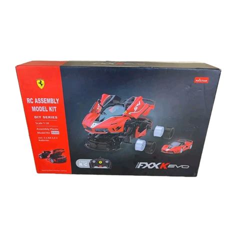 Ferrari Fxxk Evo Diy Series Rc Assembly Model Kit Rastar 118 New