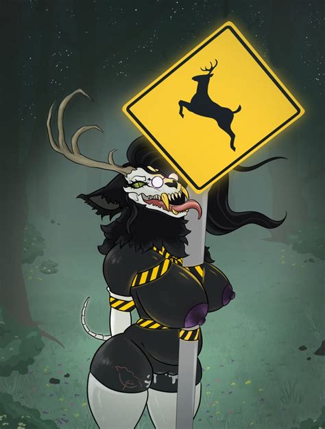 Rule 34 Absurd Res American Mythology Anthro Antlers Armwear Belly Big Breasts Bodily Fluids