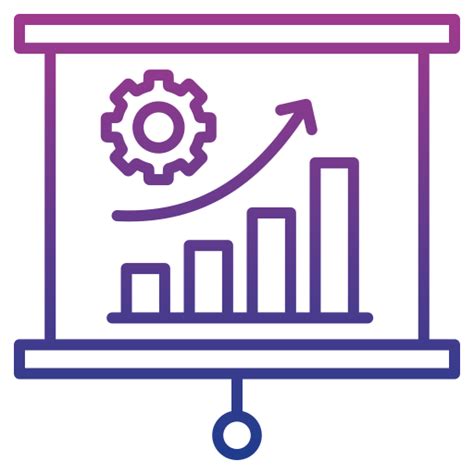 Data Driven Generic Gradient Outline Icon