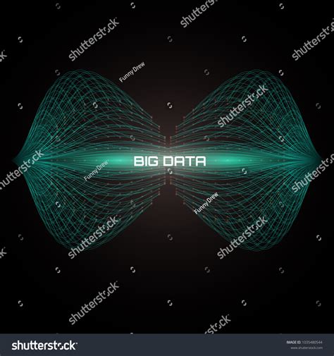 Big Data Analysis Concept Design Vector Stock Vector Royalty Free