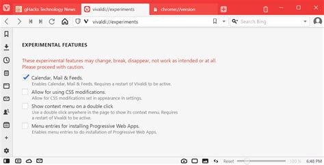 Vivaldi Mail Feed Reader And Calendar Can Now Be Tested Software