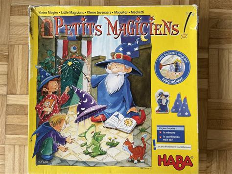 Družabna Igra Mali čarovnik Petit Magiciens Haba