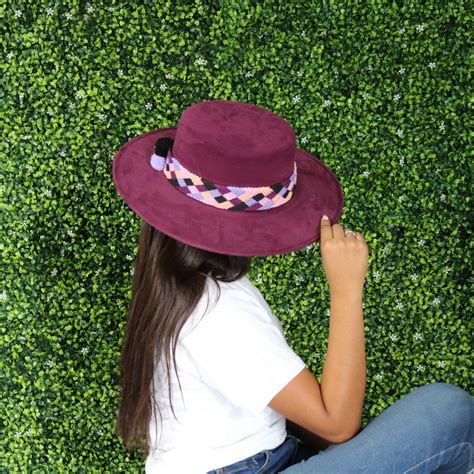 Hand Embroidered Mexican Artisan Hat Etsy