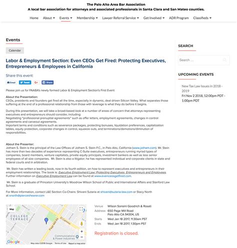 News Law Offices Of Jotham S Stein Executive Employment Lawyer Workplace Law Author