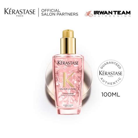 Jual Kerastase Serum Rambut Diwarnai Anti Frizz Elixir Ultime Rose