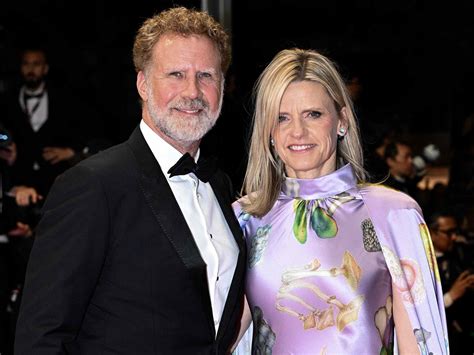 Will Ferrell Y Su Esposa Viveca Paulin Will Ferrell Viveca Paulin Foto