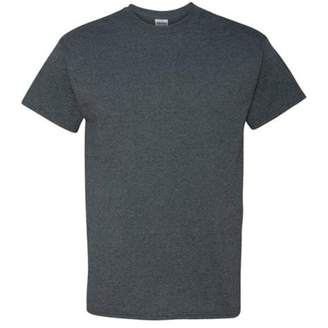 First Quality 100 Cotton Gildan T Shirts Dark Heather M