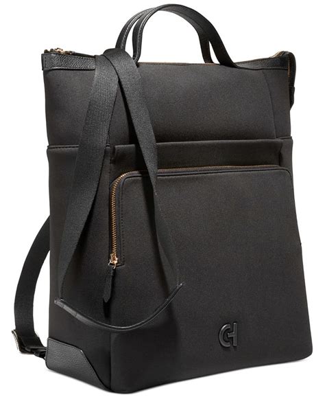Cole Haan Womens Grand Ambition Neoprene Backpack Macys