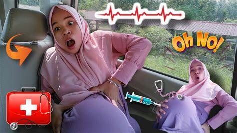Kasihan 😭Ibu Hamil Sakit Perut Mau Melahirkan Di Mobil 💖Melahirkan di Mobil 💖Abdillah And Family ...