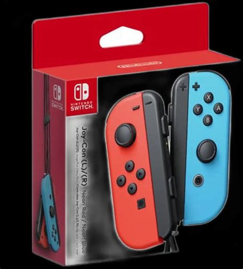 Nintendo Switch Neon Red Blue Joy Con [na] Consolevariations