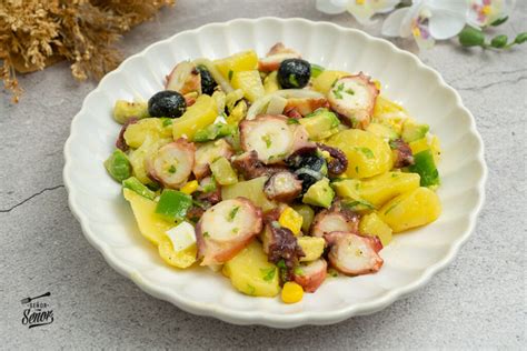 Ensalada De Pulpo Receta Sana Y Perfecta Prensa Mercosur