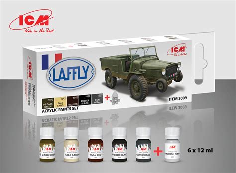 СКОРО! Набор акриловой краски для Laffly V15T! - ICM Holding