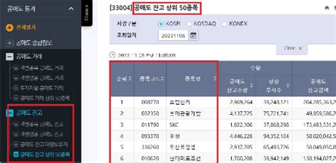 공매도 당하지 않기‥공매도 잔고와 대차 잔고 확인 방법