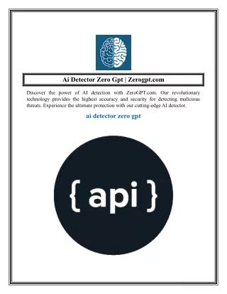 PPT Zero Gpt Content Detector Zerogpt Com PowerPoint Presentation Free Download ID 12832633