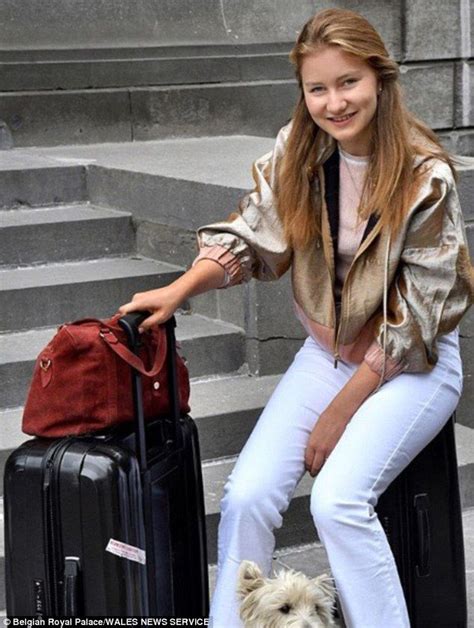 Princess Elisabeth Of Belgium Moves To Wales Royalty Fashion Crown