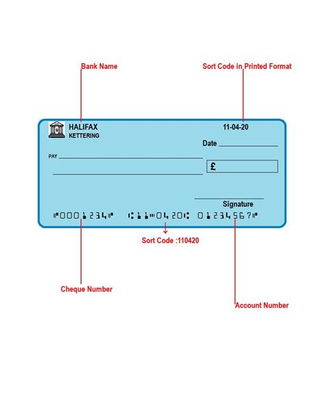 Halifax Sort Codes 110420