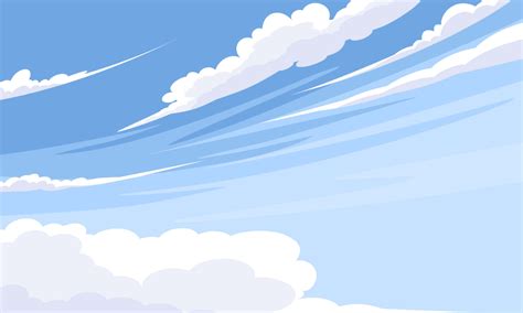 Download A Blue Sky With White Clouds Wallpaper