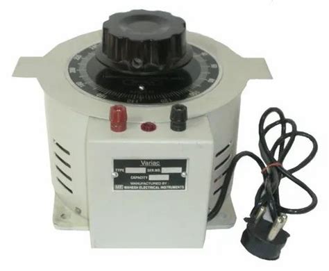 1 Phase And 3 Phase Copper VARIABLE VOLTAGE TRANSFORMER Capacity 0 75 To 60 Amps 240 V Ac